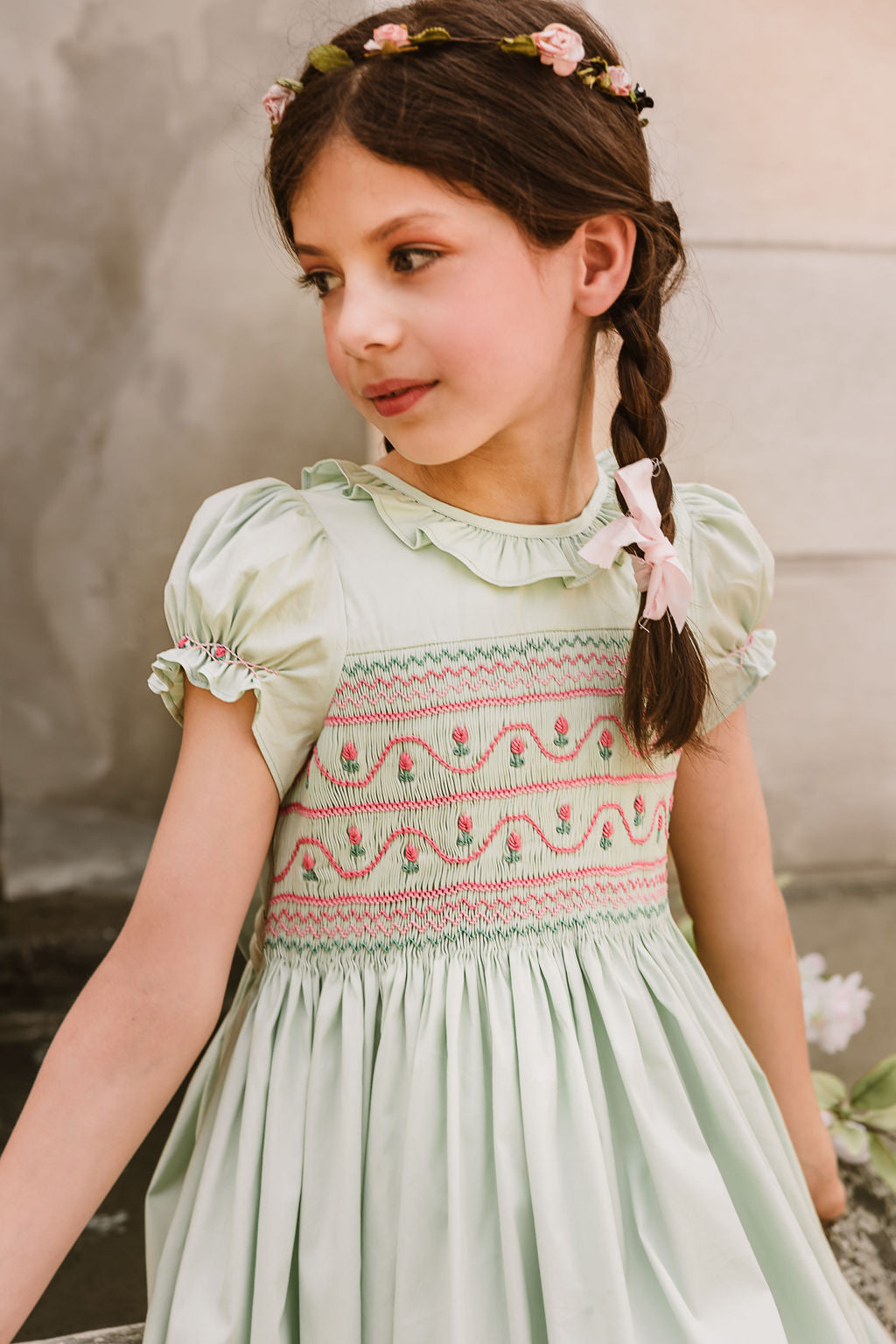 Ceremony smocked dresses